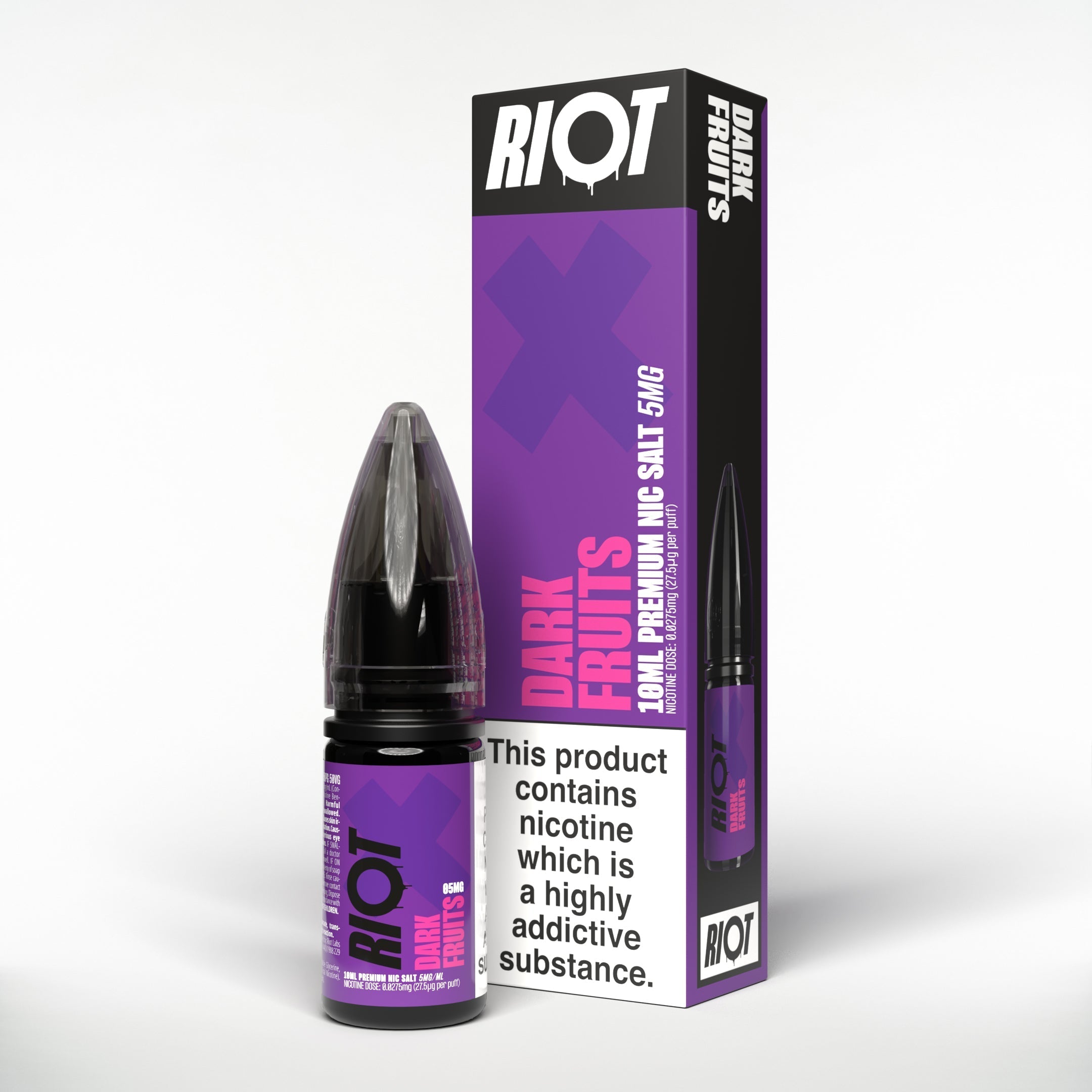 Riot X Dark Fruits - Superchrged Flavours Salts By Riot Squad – Vape ...
